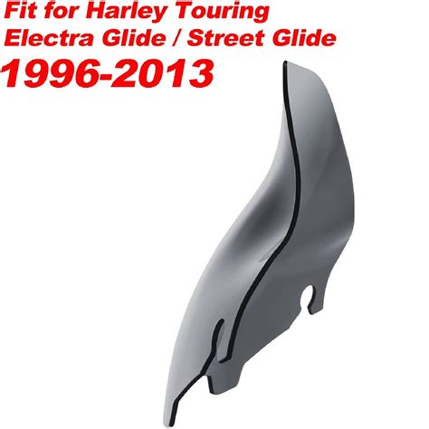 96 13 Touring 8″ Wave Windscreen Smoke Fits Harley Electra Glide Street