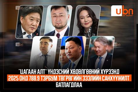 БАЙР СУУРЬ “Цагаан алт“ үндэсний хөдөлгөөний хүрээнд олгох 788