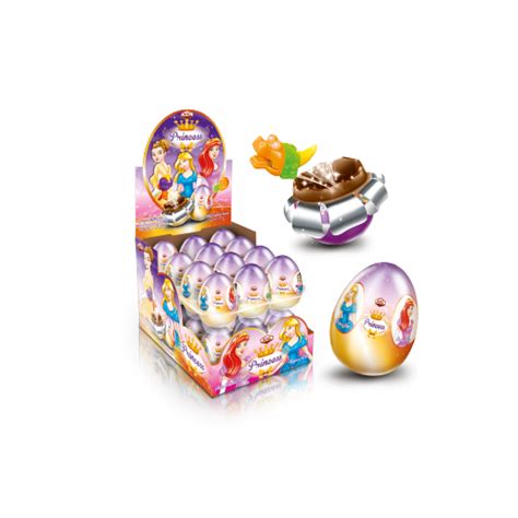 Princess Milky Compound Chocolate Surprise Egg Anl Food