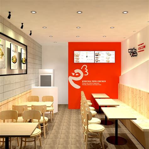 테이크아웃전문 치킨 프랜차이즈 컨셉 디자인 인테리어 컨설팅 포트폴리오 크몽