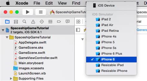 Simple Sprite Kit Tutorial In Swift Part 1