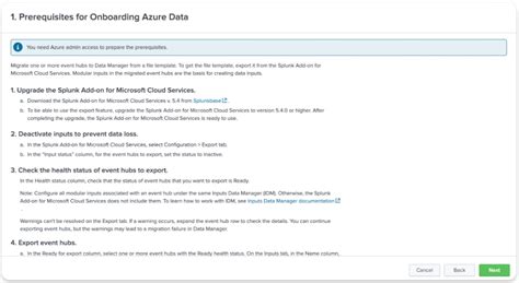From Setup To Migration Azure Event Hubs In Data Manager Splunk