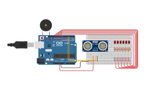Circuit Design Alerta Con Un Piezo Tinkercad