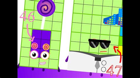 Numberblocks Fanmade Band 46 And 47 Youtube