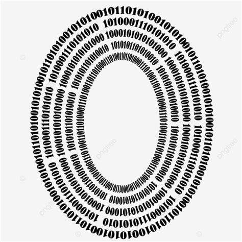 Binary Code Background Numbers Concept Security Data Binary Vector