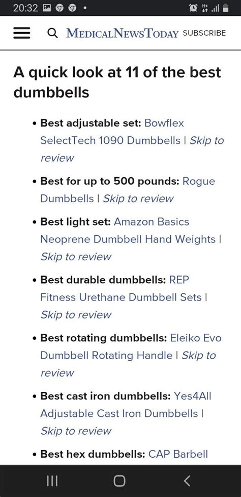 Bowflex Dumbbells Artofit