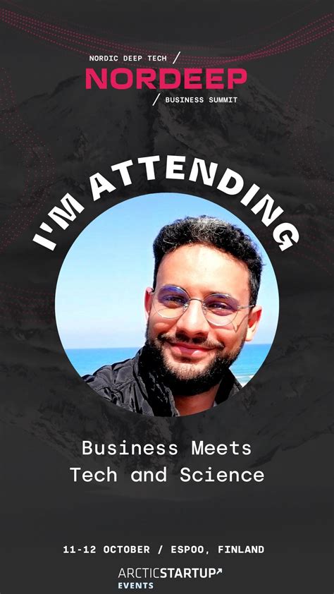 Yassine Kaddouri Ph D 🦁 On Linkedin Nordeepevent Networking Deeptech Innovation Research