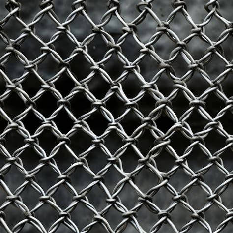 Premium Ai Image Seamless Metal Mesh Texture