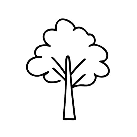 Tree Icon Premium Ai Generated Vector