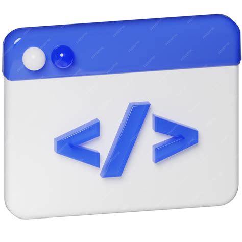 Premium Psd Coding Programmer Web Development 3d Object
