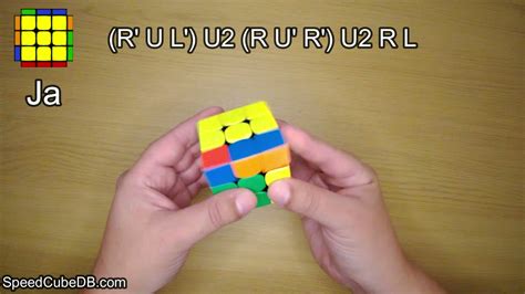 Pll Algorithms Ja Perm Rul Youtube