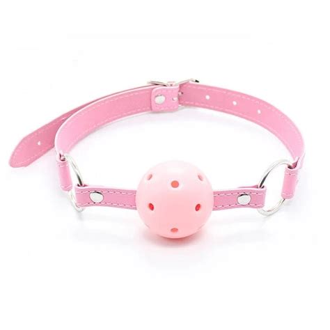 Pink Ball Gag Bdsm Sandm Bondage Oral Fixation Ddlg Playground