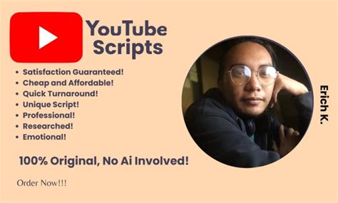 Craft Captivating Youtube Scripts To Elevate Your Content By Imerichk Fiverr