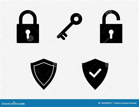 Security Symbols Vector Set 166090627