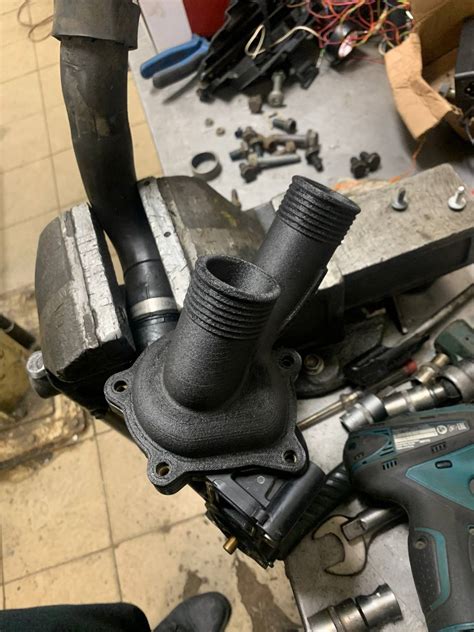 3d Printable Vw 1 8 2 0 Tsi Tfsi Engine Adapter From Manifold To