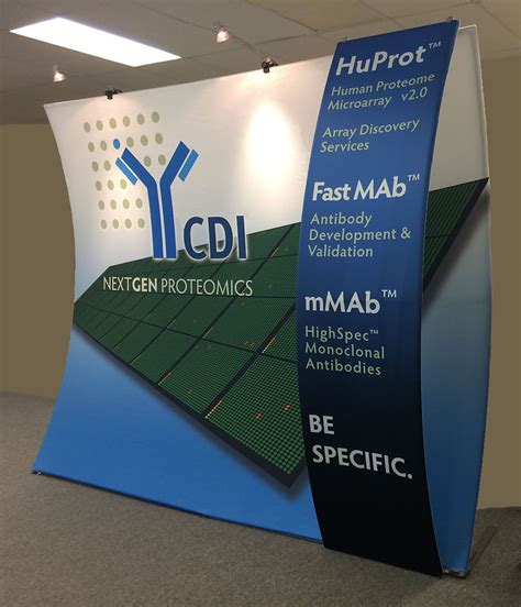 Modular Portable Exhibits Tension Fabric Displays Backlit Booths