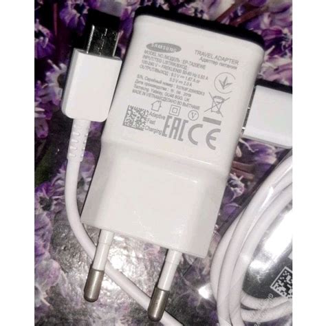 Jual Carger Cas Samsung A Watt Fast Charge Tipe C Micro Usb Ori Bawaan Copotan Hp Shopee