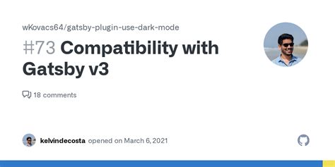 Compatibility With Gatsby V3 · Issue 73 · Wkovacs64gatsby Plugin Use
