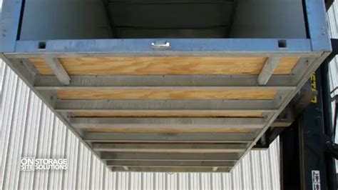 Bottom View Of A Shipping Container Structural Insights