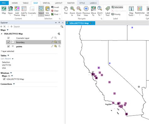 How To Select Data That Falls Within A Given Region Or Boundary Using