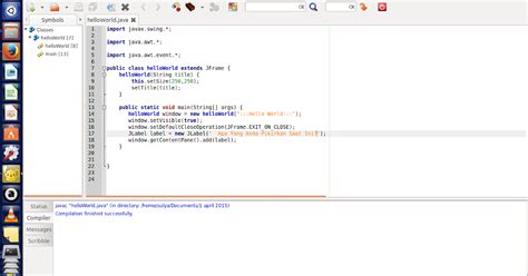Pemrograman Berorientasi Objek Program Gui Sederhana Dengan Java