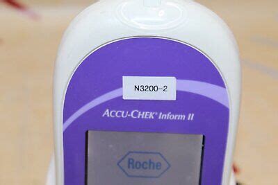 Used ROCHE Cobas Accu Chek Inform II Glucose Analyzer For Sale DOTmed Listing