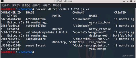 Docker未授权访问漏洞docker 漏洞 Csdn博客