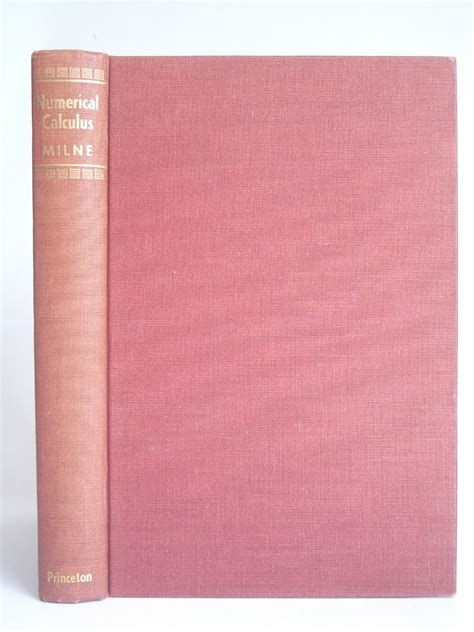 Numerical Calculus Approximations Interpolation Finite Differences Numerical Integration