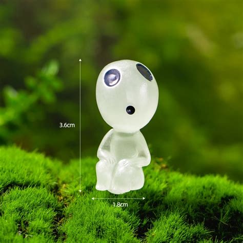 عروسک شب تاب ارواح جنگل مونونوکه کوداما لوازم تحریر فانتزی