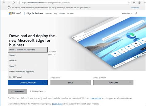 Let Minimal Kontakt Install Microsoft Edge On Windows Server Boks