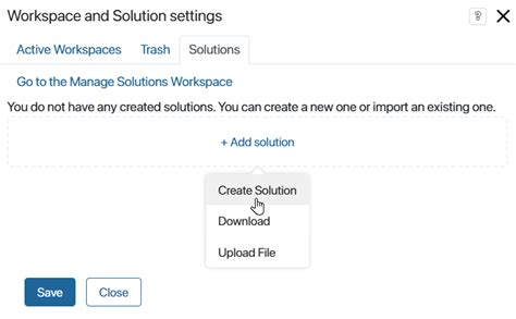 Create A Solution From Scratch