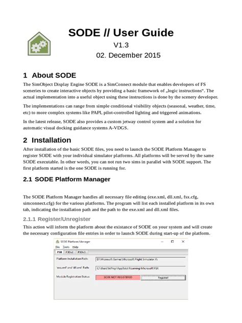 Sode Userguide Pdf Menu Computing Computer File