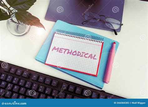 Handwriting Text Methodical Word Written On System Of Methods Used In A Study Or Activity Steps