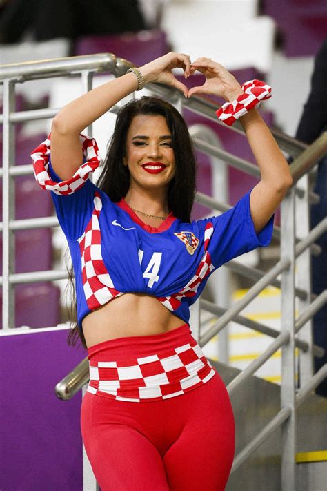 Ivana Knoll At Croatia Vs Morocco Game At Fifa World Cup In Qatar 1217