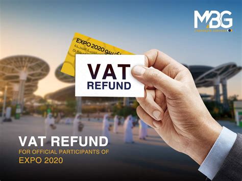 Vat Refund For Official Participants Of Expo 2020 Expo 2020