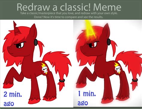 Redraw Meme By Sonicmila On Deviantart