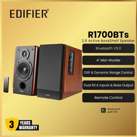Jual Edifier R1700bts 20 Active Bookshelf Speaker R1700 Bts R 1700 Bts