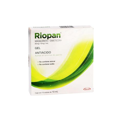 Riopan Gel Con 10 Sobres Farmacias Fleming