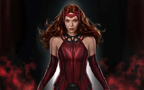 Download Scarlet Witch Wallpaper Wallpapers Com