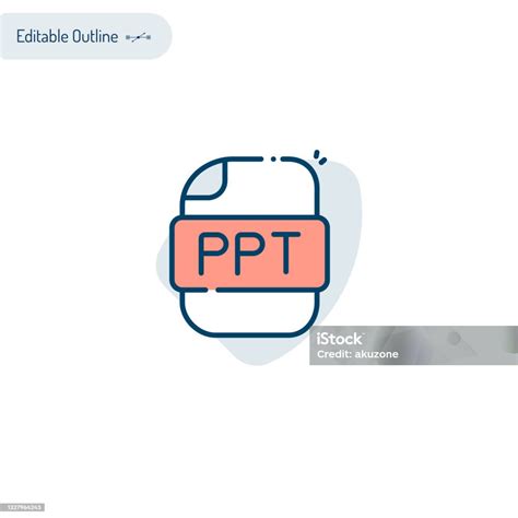 Ppt 문서 슬라이드 쇼 프리젠 테이션 데이터 및 차트 문서 아이콘 메모장 쓰기 파일 아이콘 사무실 응용 프로그램 편집 가능한 스트로크 계획에 대한 스톡 벡터 아트 및 기타