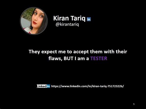 Kiran Tariq On Linkedin Tester Sorry Qa Qatesting Qualityassurance