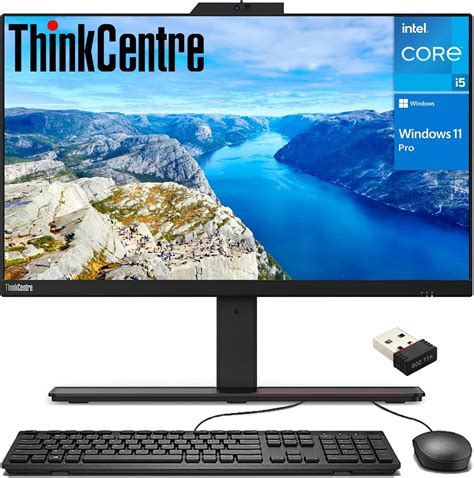 Amazon Com Lenovo Thinkcentre M A All In One Desktop For Business Fhd Ips Anti Glare