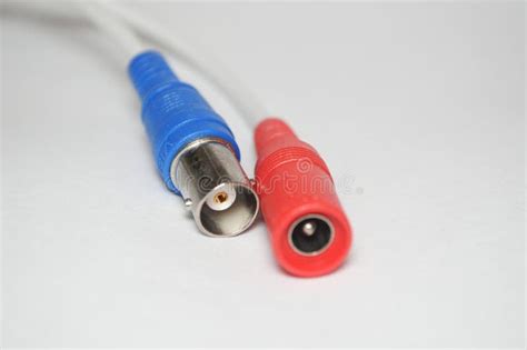 Cctv Camera Pin Stock Image Image Of Wiring Connection 132554103