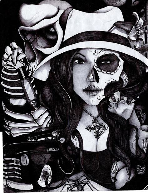 Gangster Prison Drawings