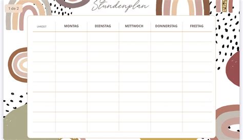 Pin Auf Stundenplan