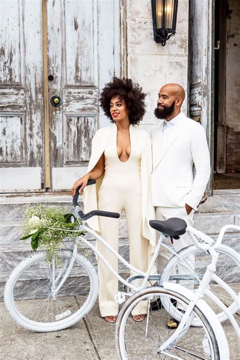 All The Outfits From Solanges Epic Wedding Weekend Solange Wedding