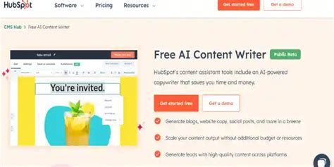 Hubspot Ai Writer Efficient Content Creation Top Ai Tools