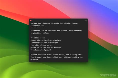 Scratchpad Download Mac Softpedia