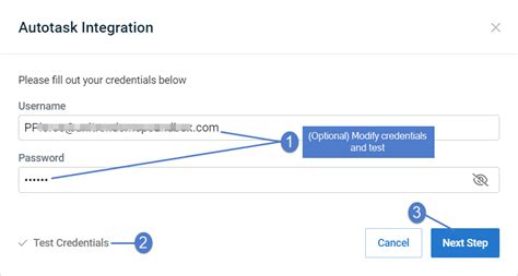 Using Your Autotask Integration