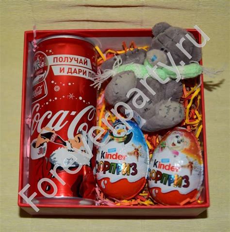 Сладкий набор в коробке подарок подруге девушке